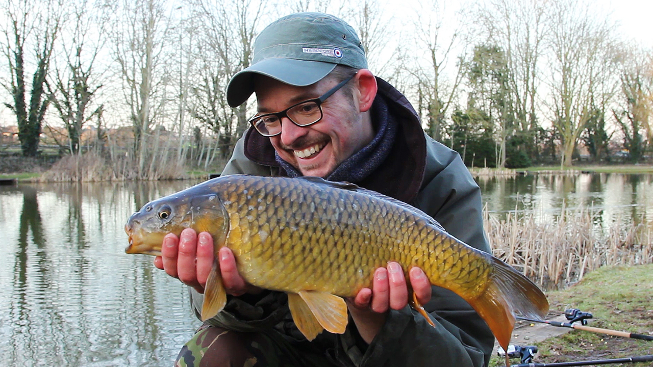 two and a half hour winter carp challenge at the holiday inn lake ...